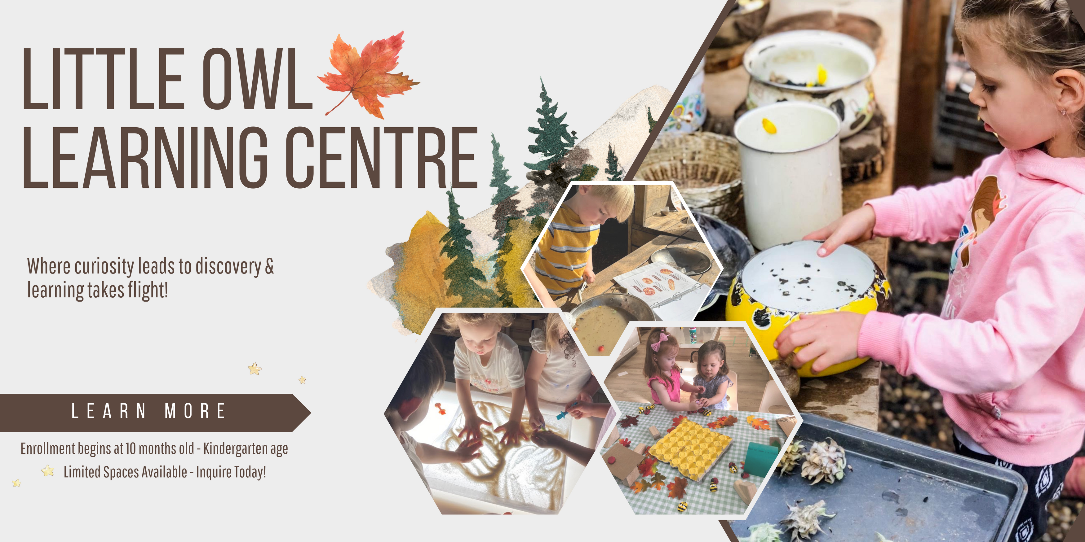 Childcare and Daycare in Medicine Hat, AB | Little Owl Learning Centre