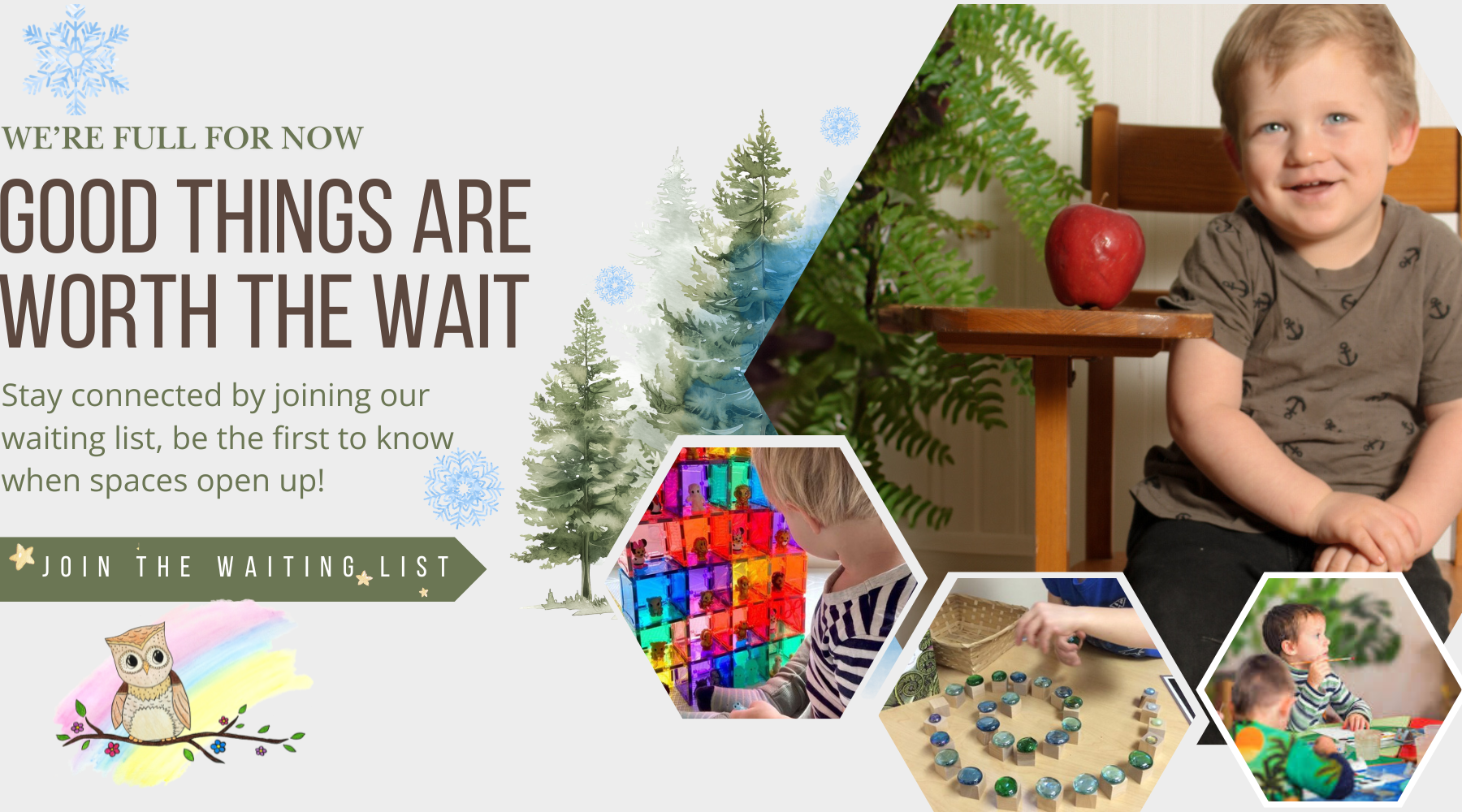 Childcare and Daycare in Medicine Hat, AB | Little Owl Learning Centre